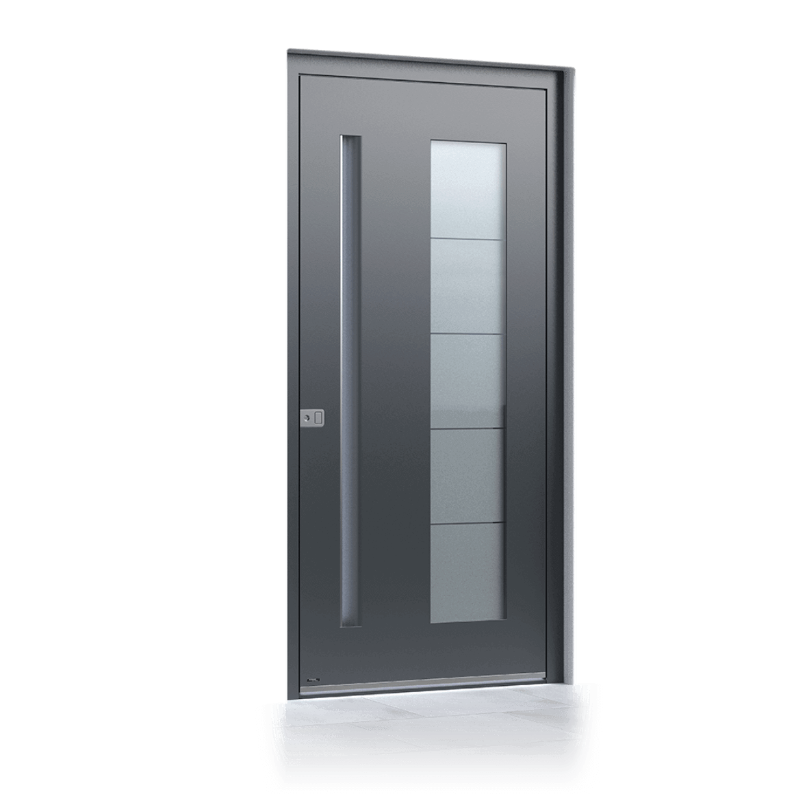Puertas de entrada de aluminio » elegancia | PIRNAR
